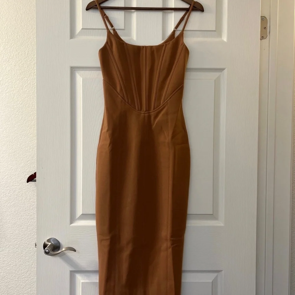 MISHA COLLECTION | Dresses | Misha Midi Corset Dress | Poshmark